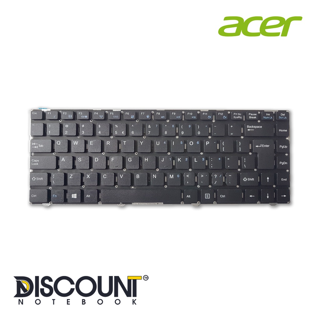 Jual Keyboard Laptop Acer Aspire One 14 Z1401 Z1410 - Black | Shopee ...