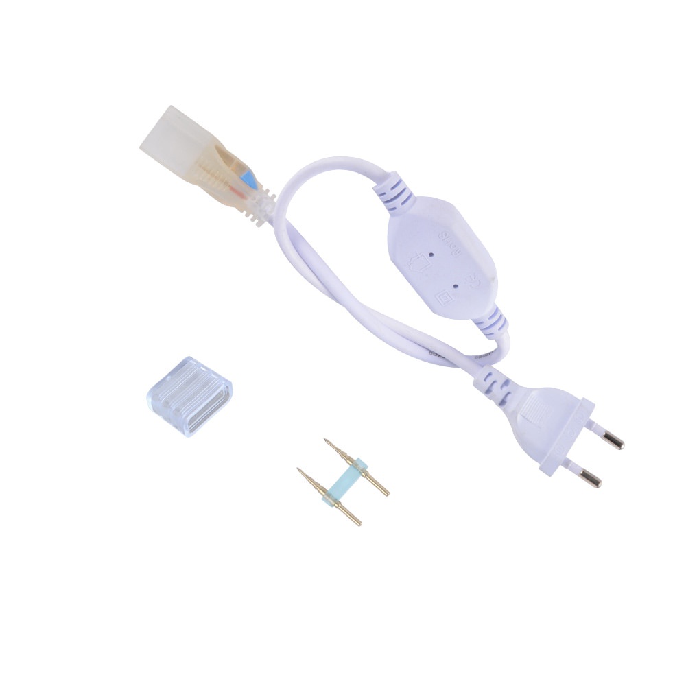 Jual Konektor Adaptor Jarum Lampu Selang,Neon LED Strip 220V Kabel ...