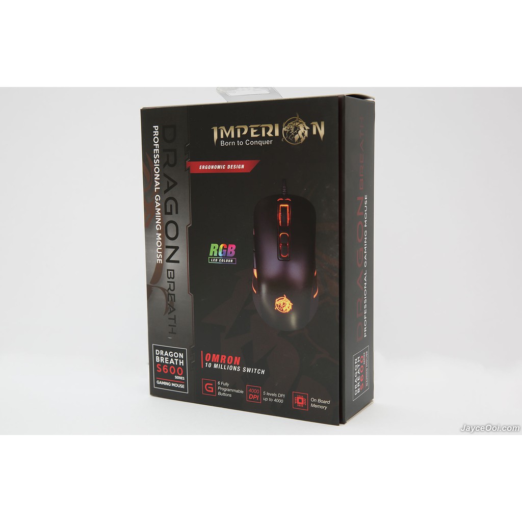 Jual Imperion S600 / Imperion Dragon Breath S600 Gaming Mouse | Shopee ...