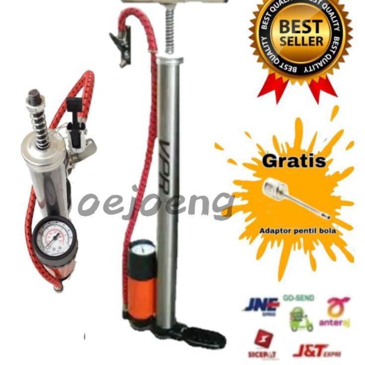 Jual Pompa Angin Pompa Ban Sepeda Motor ATLANTIS QAT | Shopee Indonesia