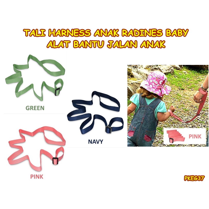 Jual PKEG37 TALI HARNESS ANAK RADINES BABY ALAT BANTU JALAN ANAK ...