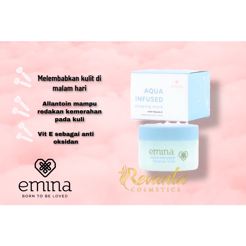Jual emina aqua infused sleeping mask | Shopee Indonesia