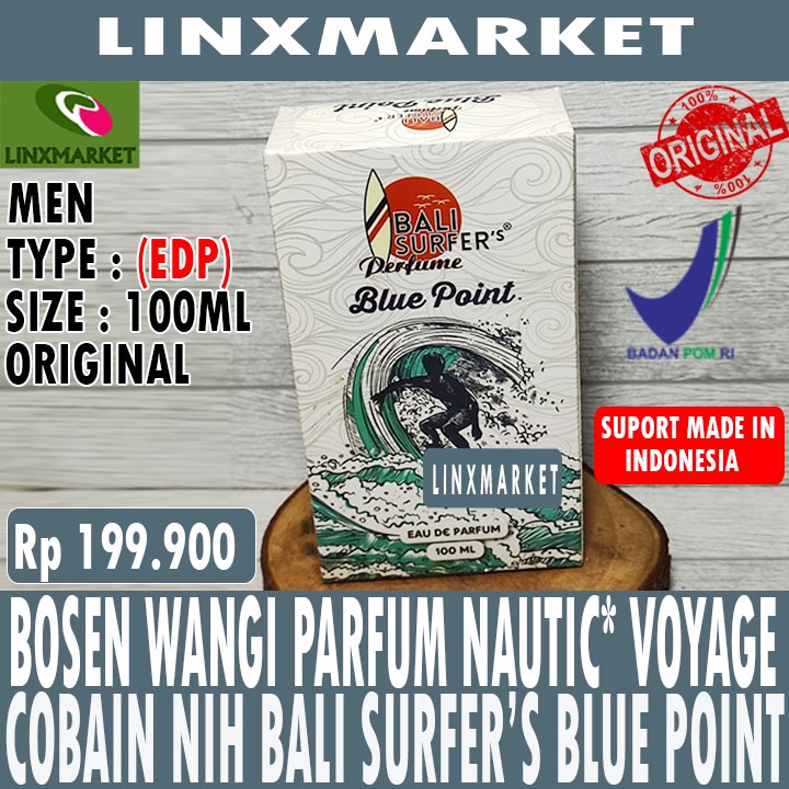 Jual BEST SELLER BSP BALI SURFER'S PERFUME / BALI SURFERS PERFUME BLUE ...