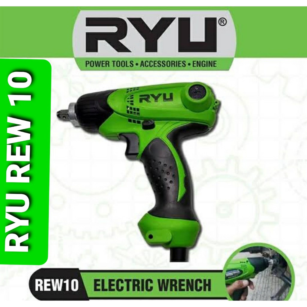 Jual IMPACT WRENCH RYU REW 10 ALAT BUKA BAUT ELEKTRIK LISTRIK RYU ...