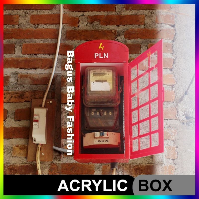 Jual Box Meteran Listrik PLN Pascabayar Dekorasi Dinding Bermanfaat ...