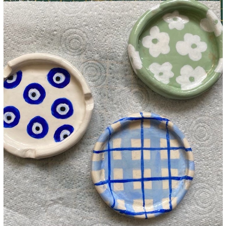 Jual CLAY TRINKET DISH | ghibli clay dish asbak tempat perhiasan CUSTOM ...