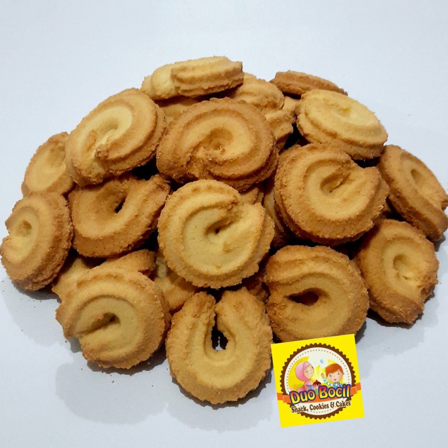 Jual Kue Vanilla Ring Butter 250 Gram / Kue Kering Lebaran - Duo Bocil ...