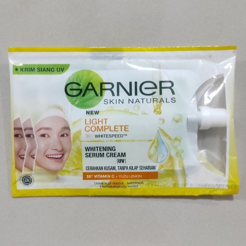 Jual [9 ml] Garnier Sachet Sabun Wajah Foam / Krim Siang UV - Sakura ...