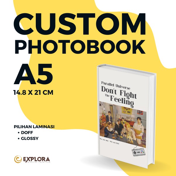 Jual [A5] Cetak Photobook - Yearbook - Album Foto Murah Custom | Shopee ...