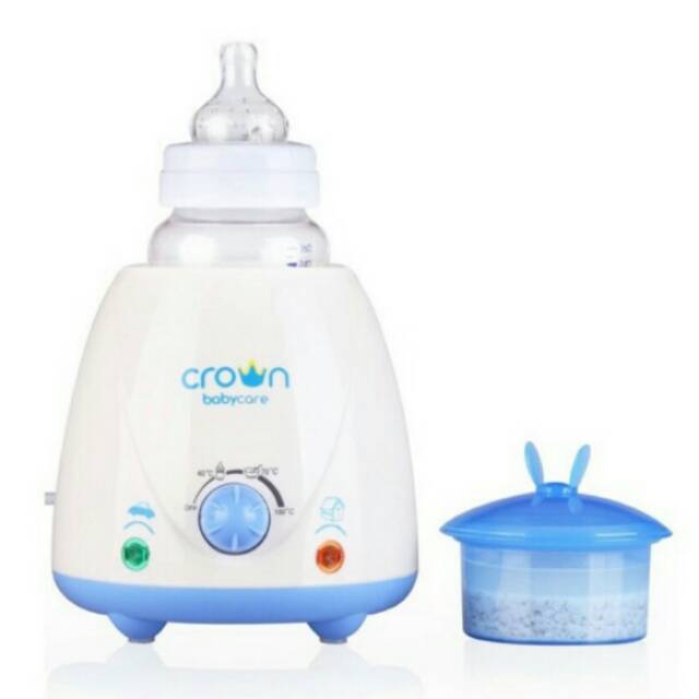Jual Crown Multifunction Warmer Home and Car CR398 Blue (Pemanas Botol ...