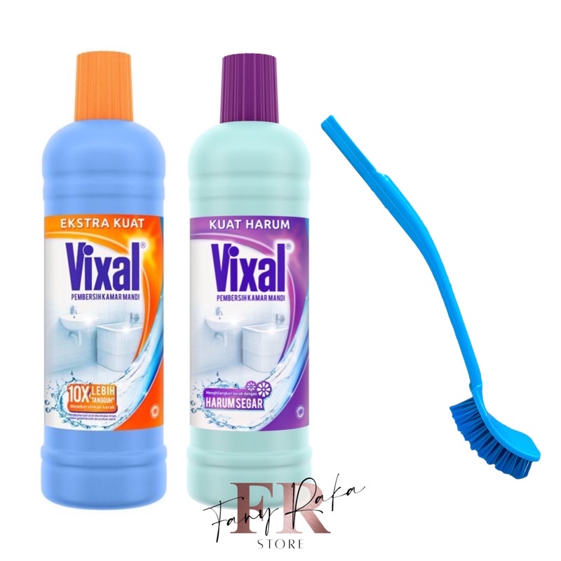 Jual Vixal Pembersih Porselen Ekstra Kuat Kuat Harum Sikat Kamar