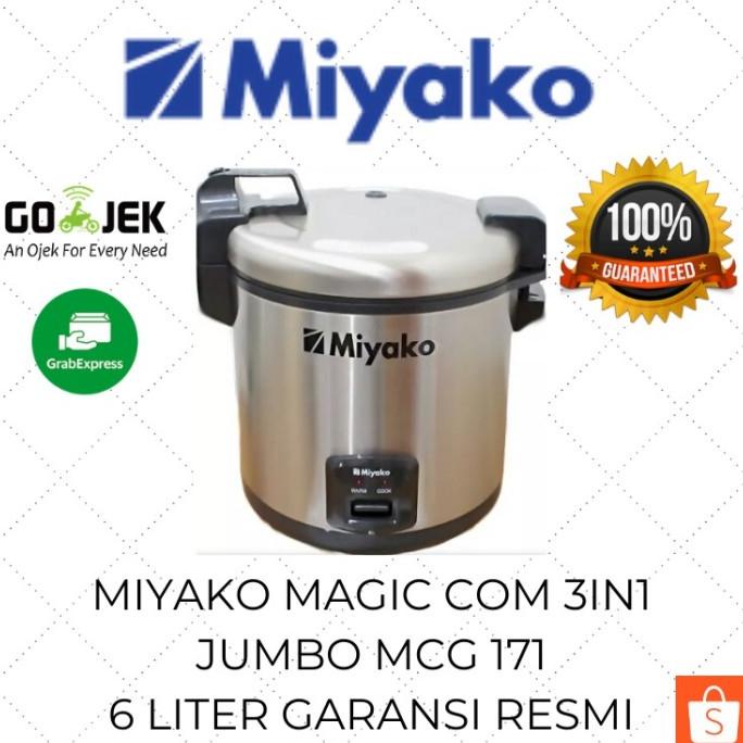 Jual Miyako Magic Com Jumbo 6 Liter Mcg 171 Rice Cooker Besar Murah ...