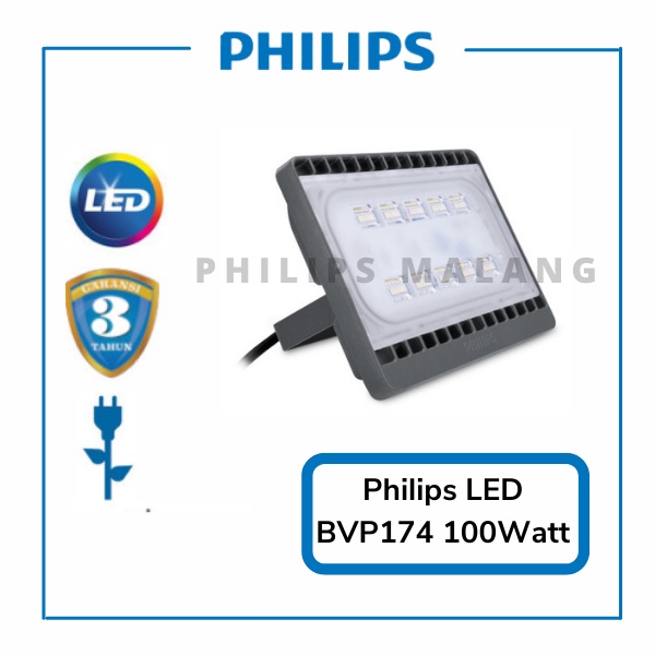 Jual Philips LED BVP174 100Watt Lampu sorot outdoor murah | Shopee Indonesia