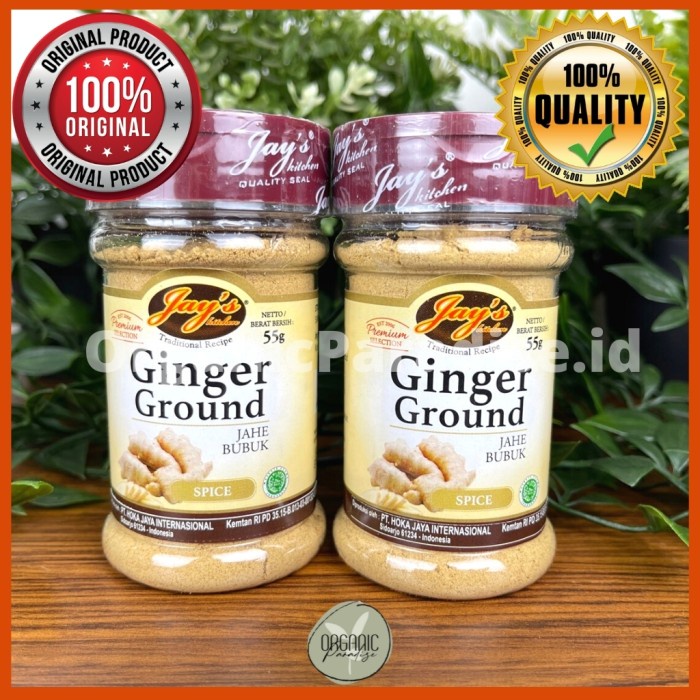 Jual Jay's Jahe Bubuk / Jay's Ginger Ground 55 gram | Shopee Indonesia