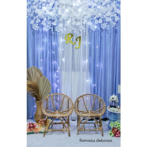 Jual Dekorasi lamaran backdrop/nikah/wedding/aqiqah | Shopee Indonesia