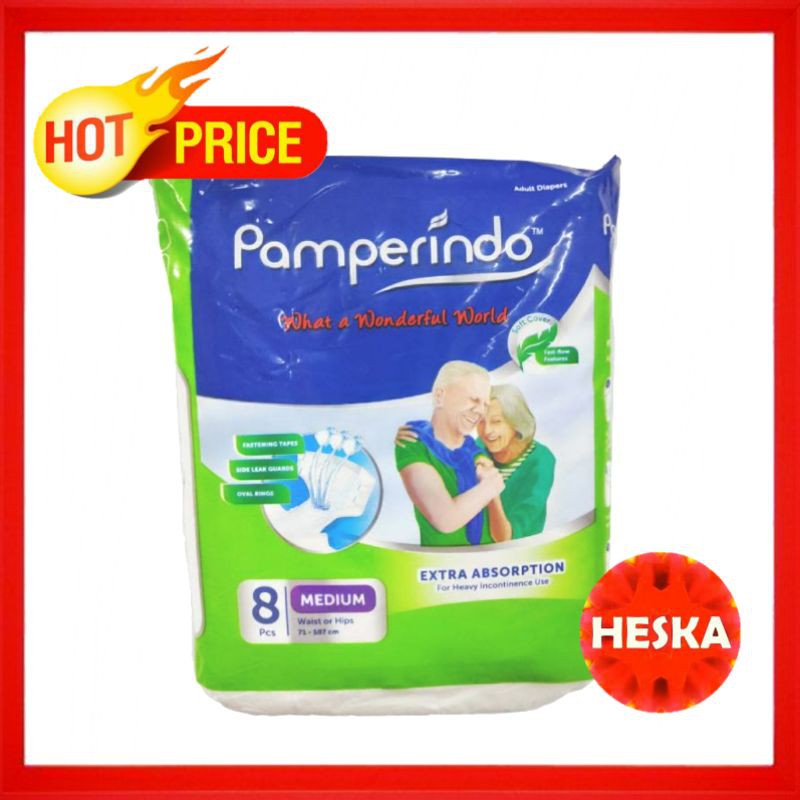 Jual Pamperindo Popok Dewasa | Adult Diapers Size M / L / XL | Shopee ...