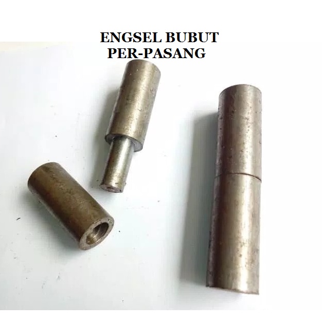 Jual Engsel Pintu Besi Las Diameter 1 inch Engsel Pagar As Tabung Bulat ...