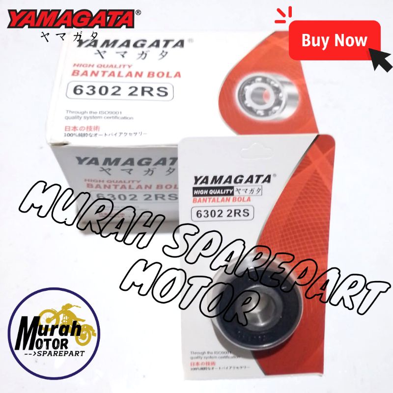 Jual BEARING BERING BANTALAN BOLA BALL LAHAR LAHER RODA 6302 2RS YAMAGATA | Shopee Indonesia