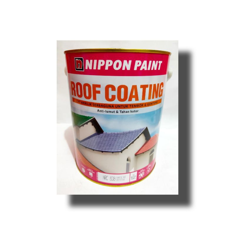 Jual Cat Atap Nippon Roof Coating 2,5 Ltr | Shopee Indonesia