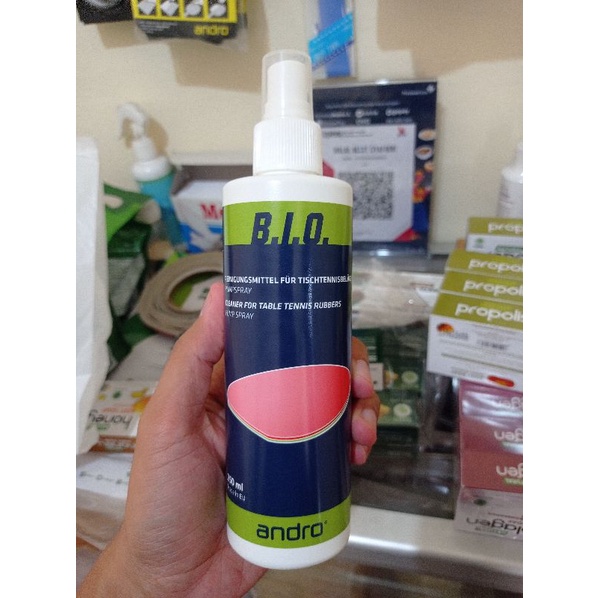 Jual PEMBERSIH KARET TENIS MEJA ANDRO BIO CLEANER 250ML ORIGINAL ...
