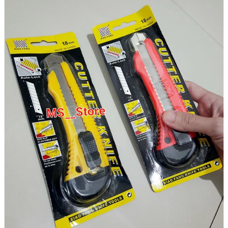 Jual CUTTER BESAR TAJAM CUTTER BERKUALITAS | Shopee Indonesia