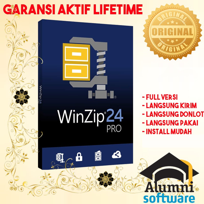 Jual [FULL VERSION] WinZip Pro 24 Zip Zipper Rar Files - GARANSI ...