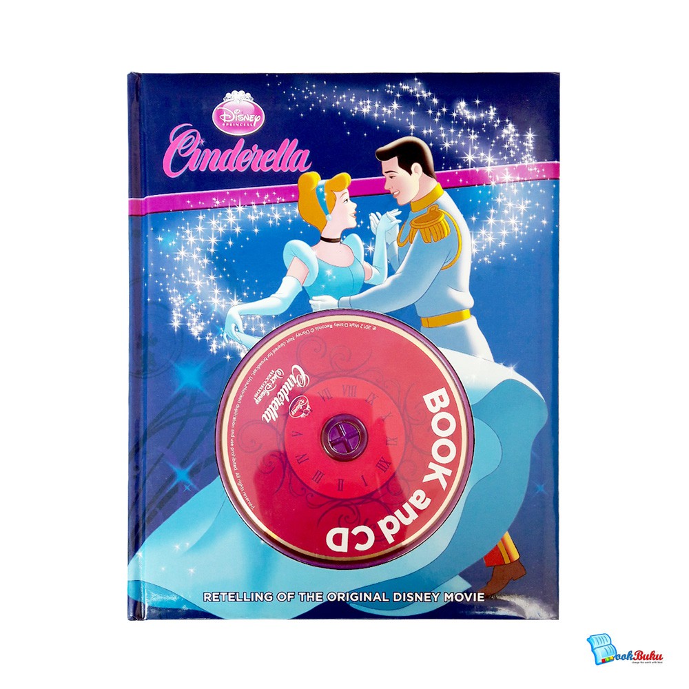 Jual Disney Princess : Cinderella Book and CD (Retelling of the ...