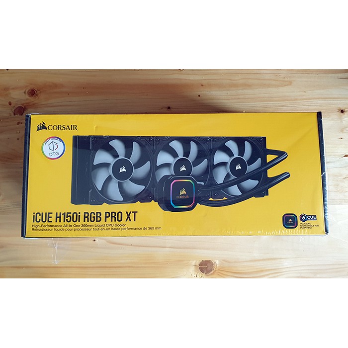 Jual Hydro Series Corsair H150i XT PRO RGB 360mm Liquid CPU Cooler ...