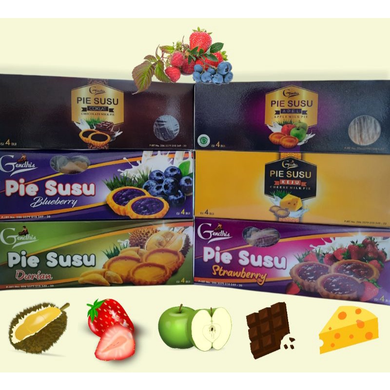 Jual Pie Susu 6 rasa oleh-oleh khas Malang | Shopee Indonesia