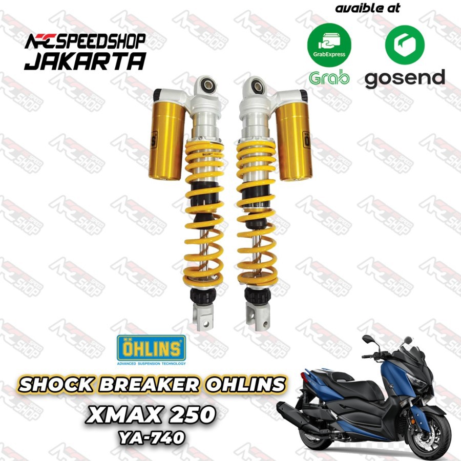 Jual Shockbreaker Ohlins Yamaha Xmax 250 Original Garansi 3th Xmax250 ...