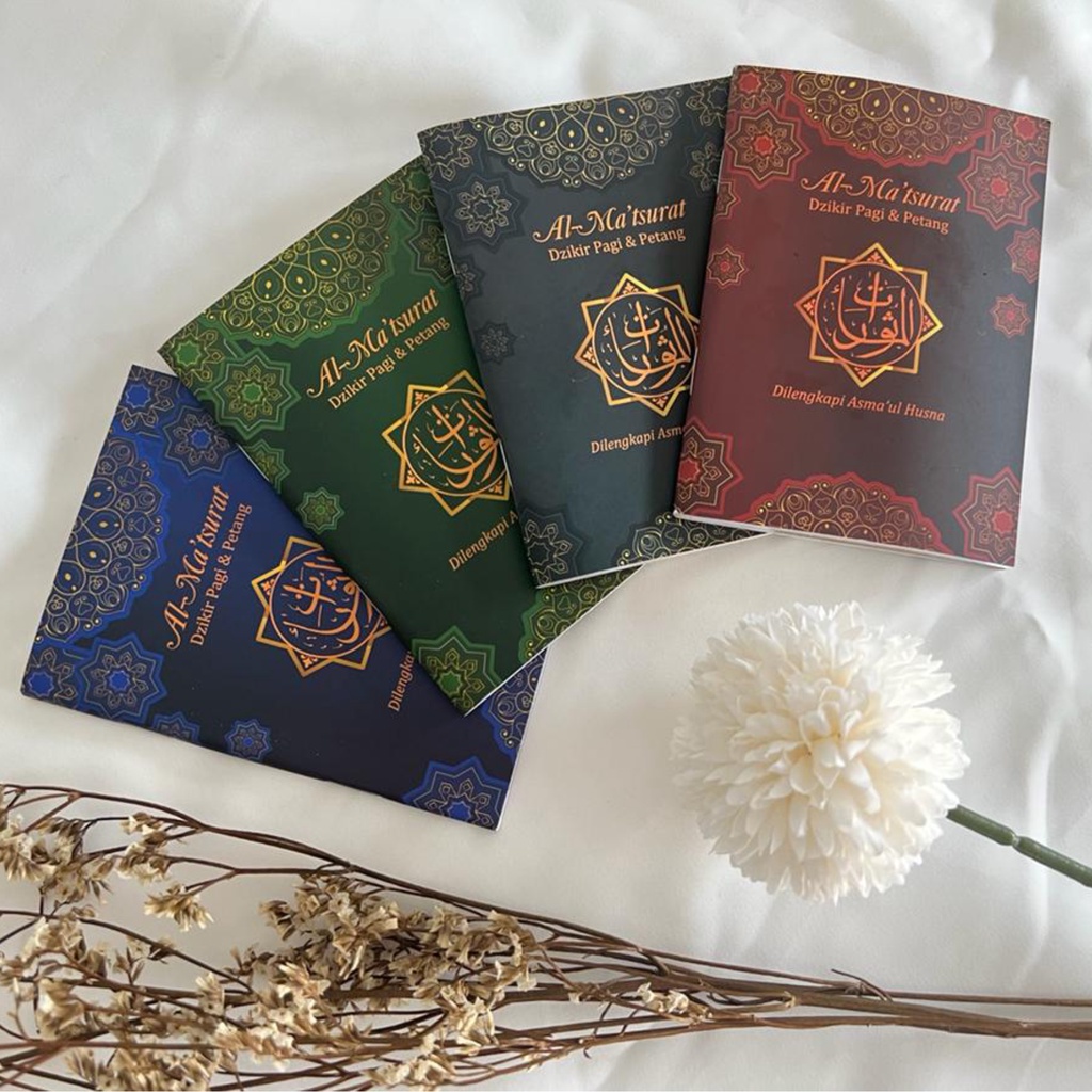 Jual BUKU SAKU AL-MA'TSURAT DZIKIR PAGI DAN PETANG (SOFTCOVER) | Shopee ...