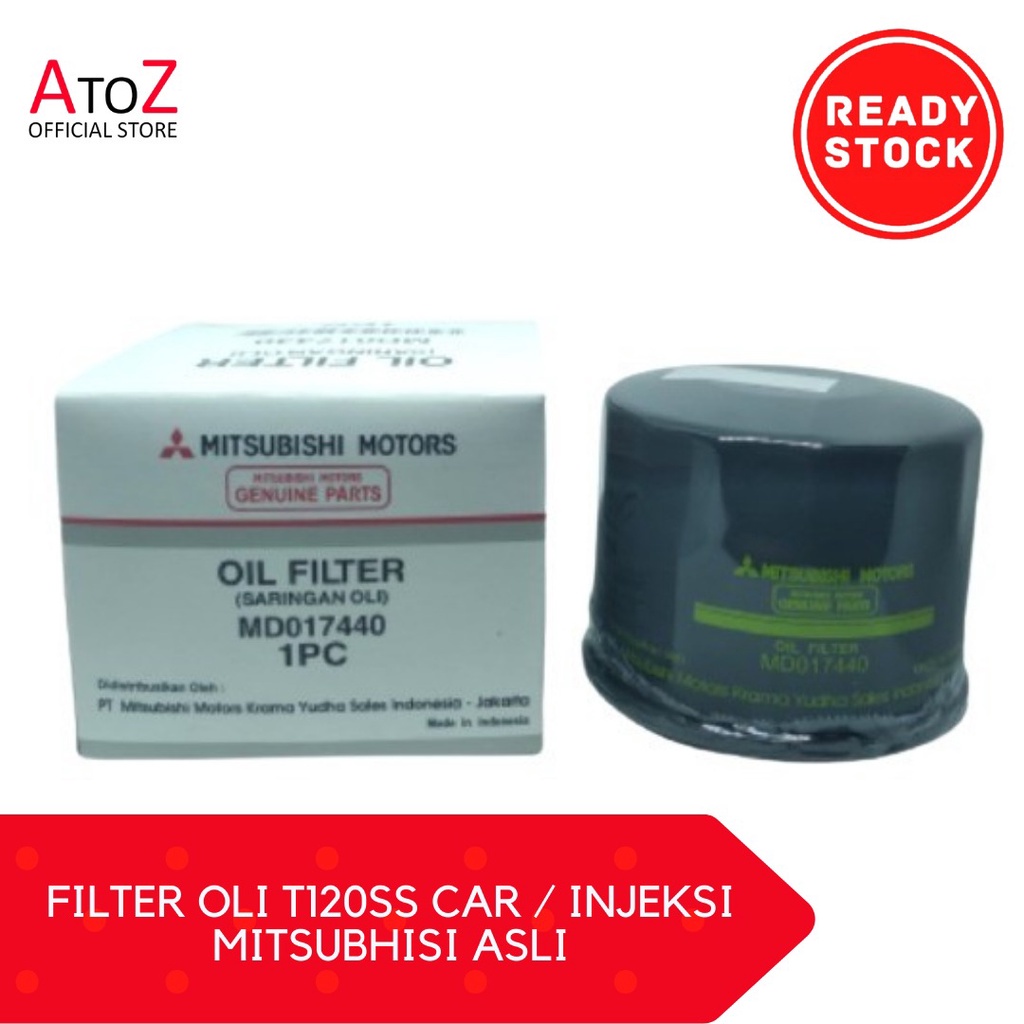 Jual FILTER OLI T120SS CAR / INJEKSI MITSUBHISI ASLI - FILTER OIL ...