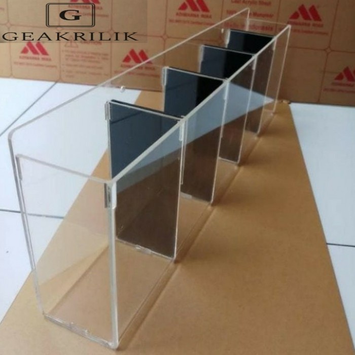 Jual Soliter Akrilik Soliter Cupang 5 kamar mini Soliter Selfie ...