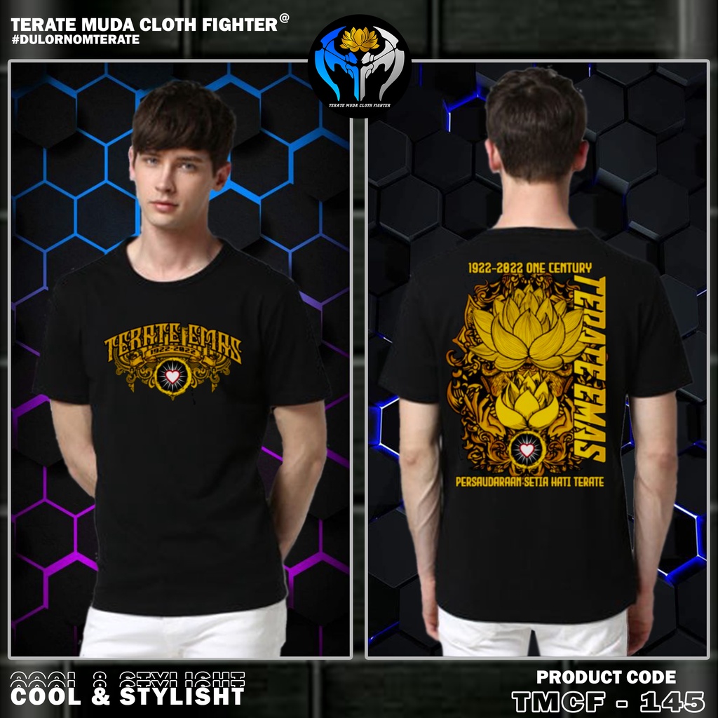 Jual KAOS PSHT SATU ABAD 1922 - 2022 CULTURE BUNGA TERATE EMAS JAPANESE ...