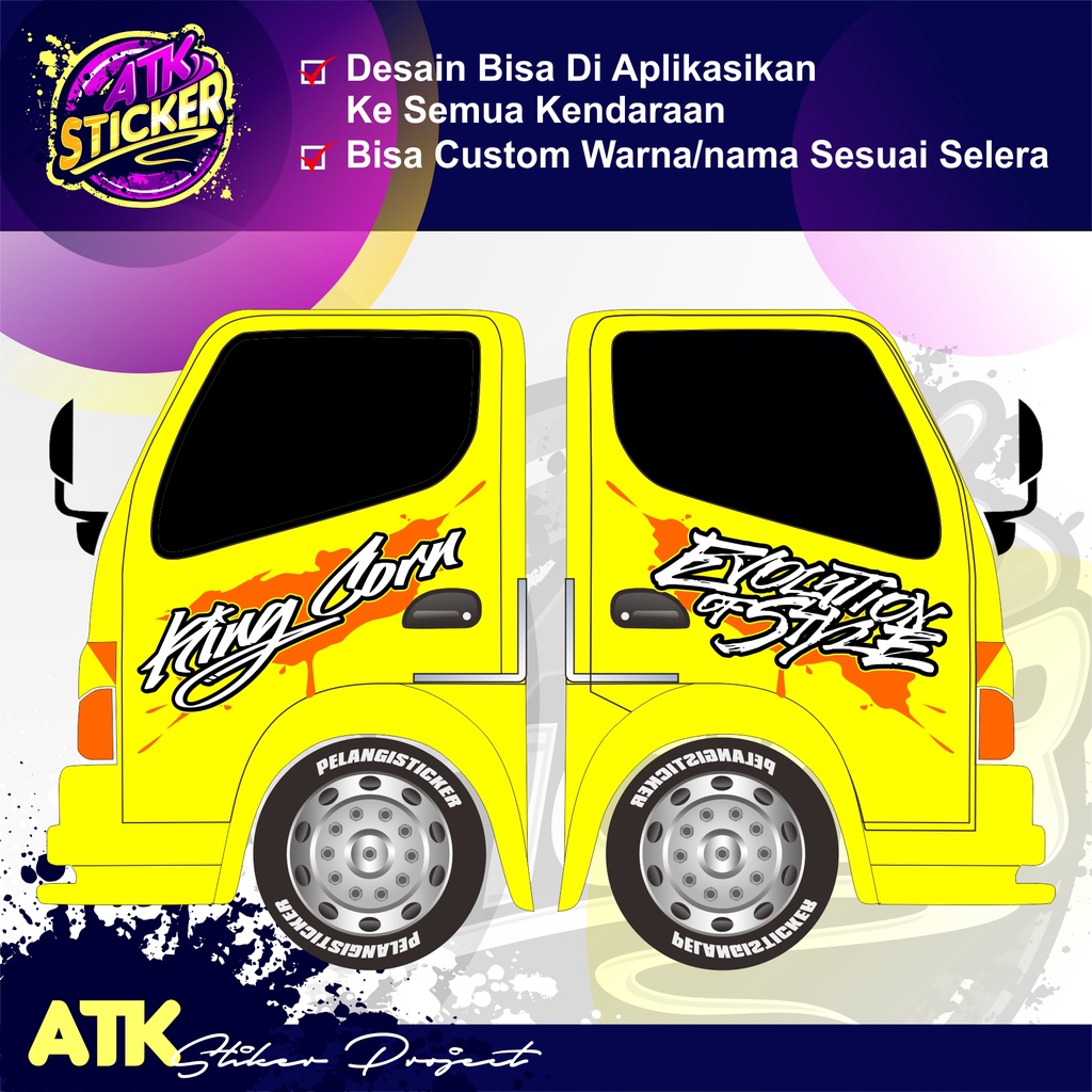 Jual BISA COD!!! Stiker Pintu Truck Sticker Pintu Truck Kanan atau Kiri ...