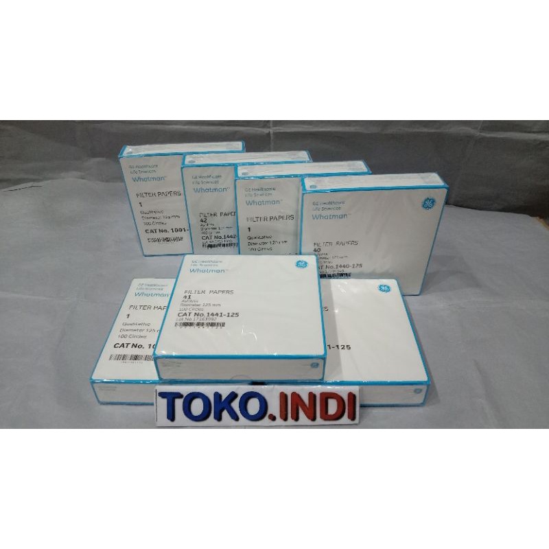 Jual Kertas Saring Whatman No. 1 Diameter 125 mm Ecer / Kertas Saring ...