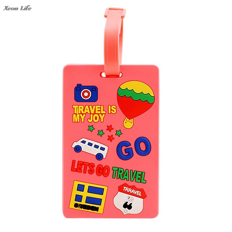 Jual Luggage Tag Label Koper Design Unik (Koper jadi mudah dikenal) J31 ...
