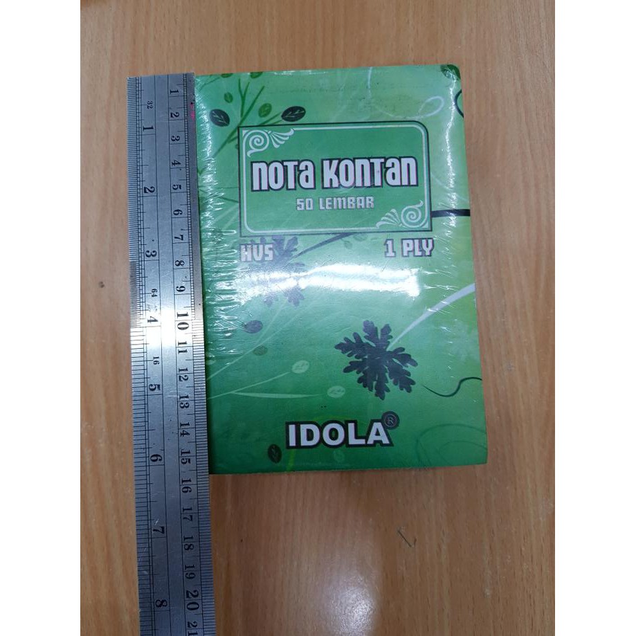 Jual Buku Bon Nota Kontan Kecil HVS 1 Ply TERLENGKAP | Shopee Indonesia