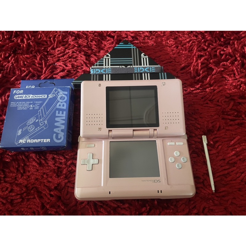 Jual Nintendo DS Fat pink 8GB+edge card full games barang langka ...