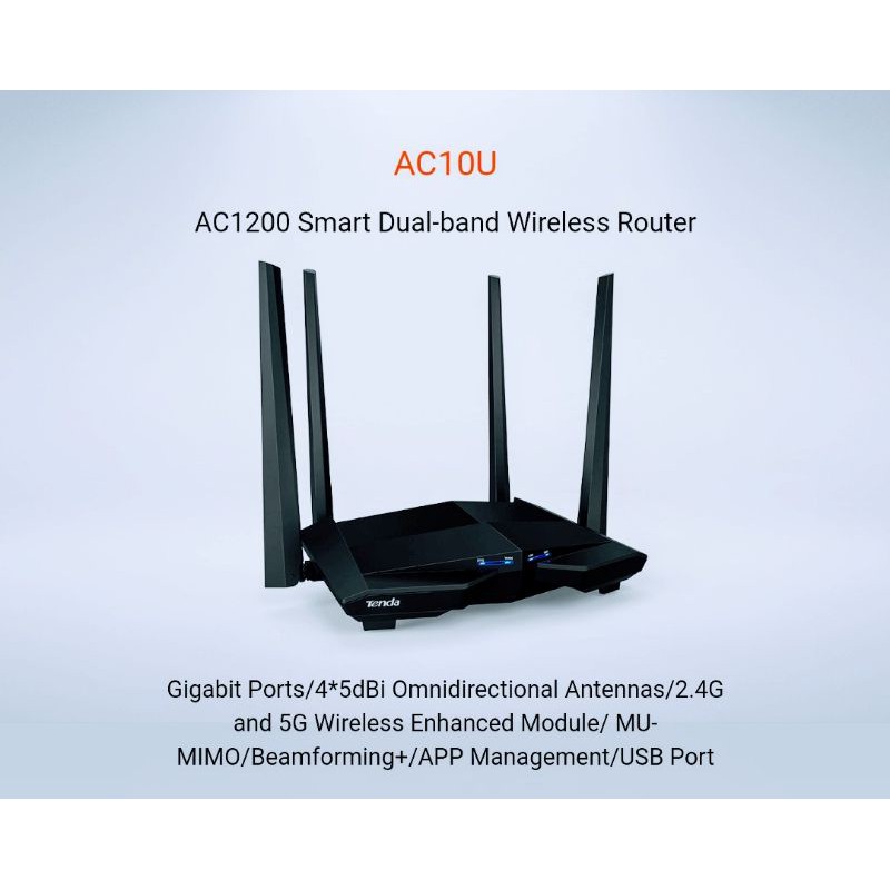 Jual Tenda AC10u smart dual wireless router | Shopee Indonesia