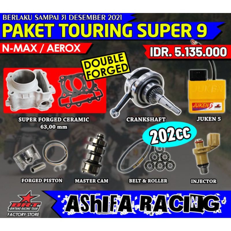 Jual BLOCK PISTON + KRUK AS + ECU+ CAM +BELT & ROLLER BRT (AEROX & N ...