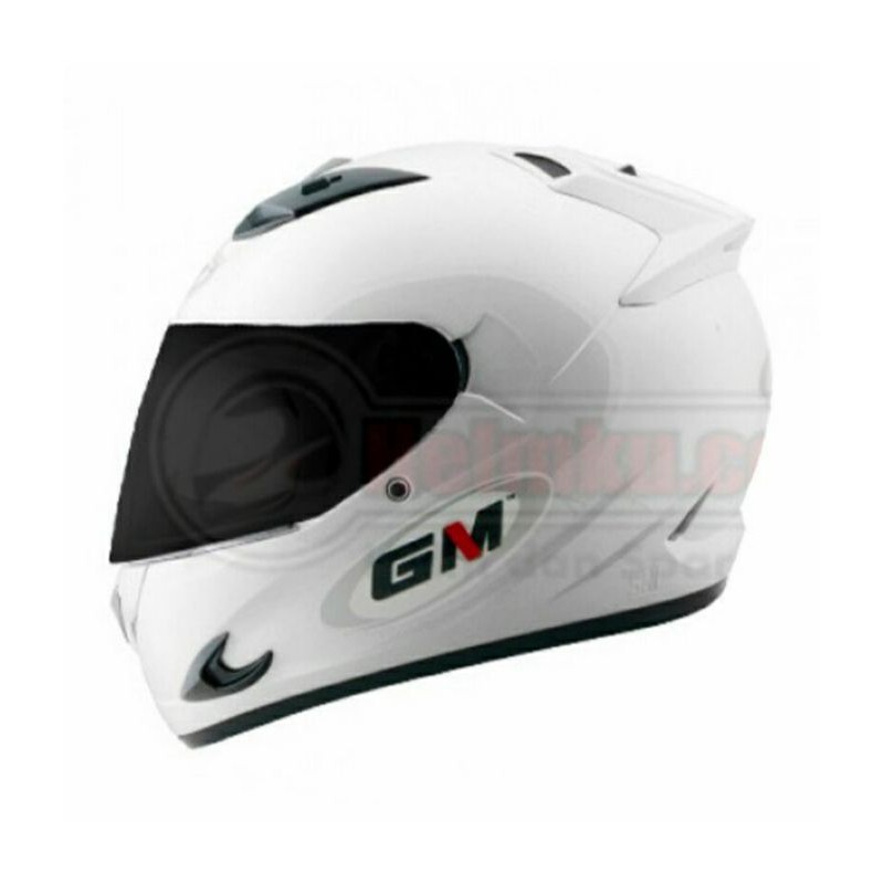 Jual HELM GM FULL PACE PUTIH ORIGINAL | Shopee Indonesia