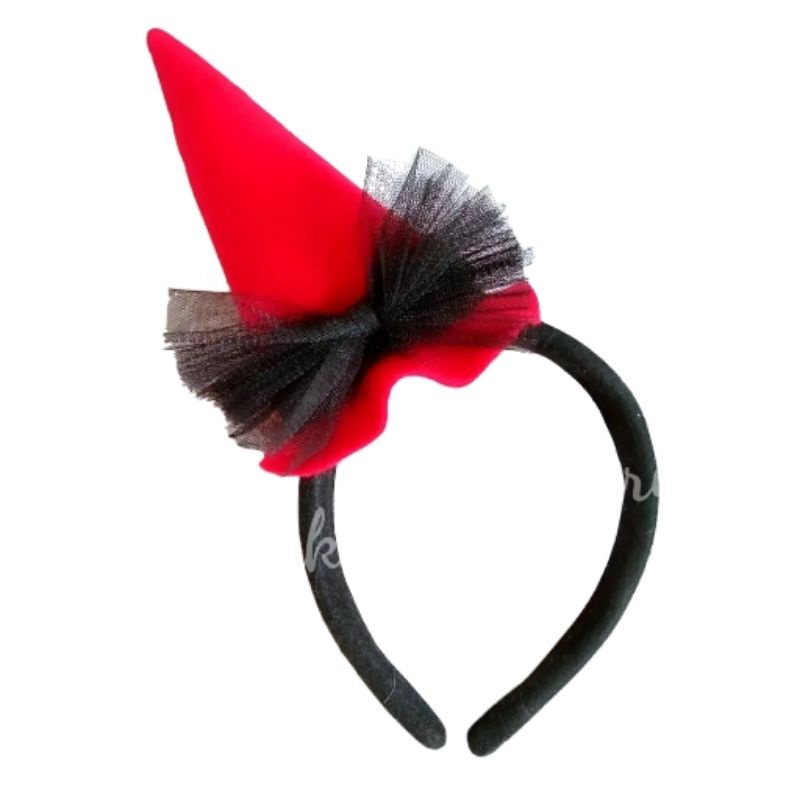 Jual Halloween Merah Bando Halloween Maleficent Tongkat Ekor Devil ...