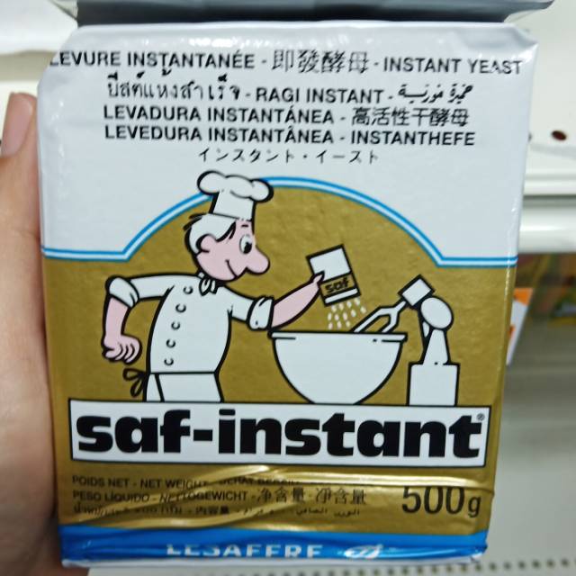 Jual Saf instant gold dry yeast ragi 500 gr | Shopee Indonesia