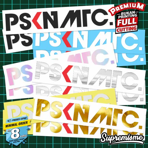 Jual Stiker PSKNMTC / Sticker PSKNMTC / Stiker Pasukan Matic / Sticker ...