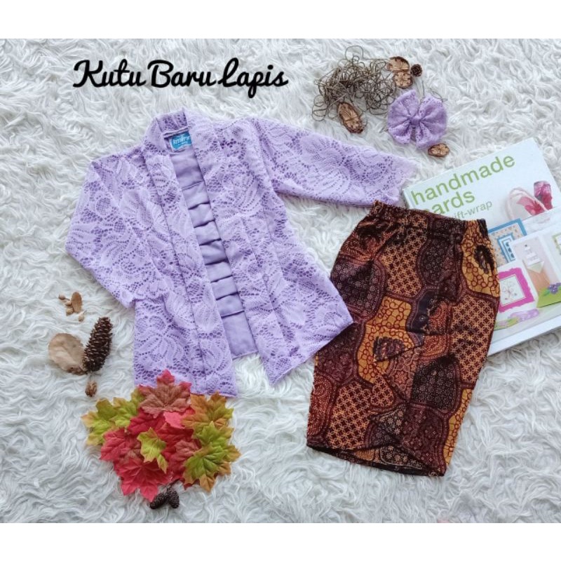 Jual BAJU KEBAYA BROKAT / KUTU BARU LAPIS / BAJU TRADISIONAL / BAJU ...