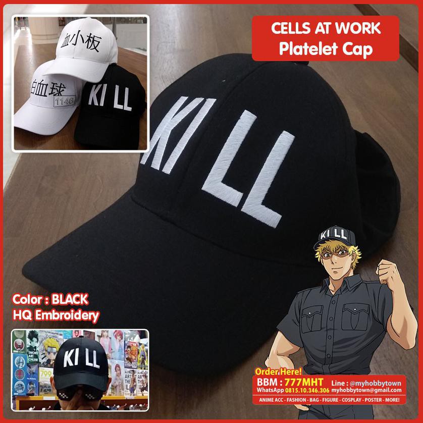 Jual Topi Hataraku Saibo - Cells At Work - Killer T Cell | Shopee Indonesia