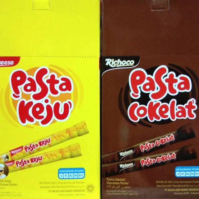 Jual Richeese Pasta Keju Coklat Box isi 30pcs | Shopee Indonesia