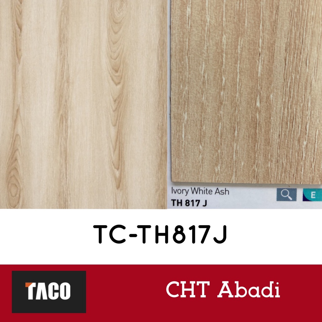 Jual TACO HPL Ivory White Ash TH 817 J (HARGA BELUM TERMASUK ONGKOS ...