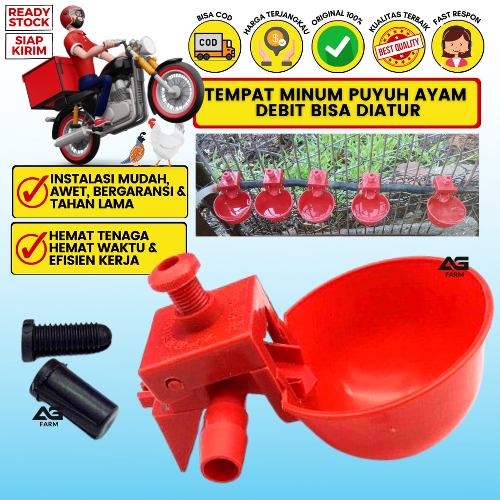 Jual ALAT TEMPAT MINUM NIPPLE PUYUH NIPEL NIPPLE NIPPEL NIPLE NEPEL ...